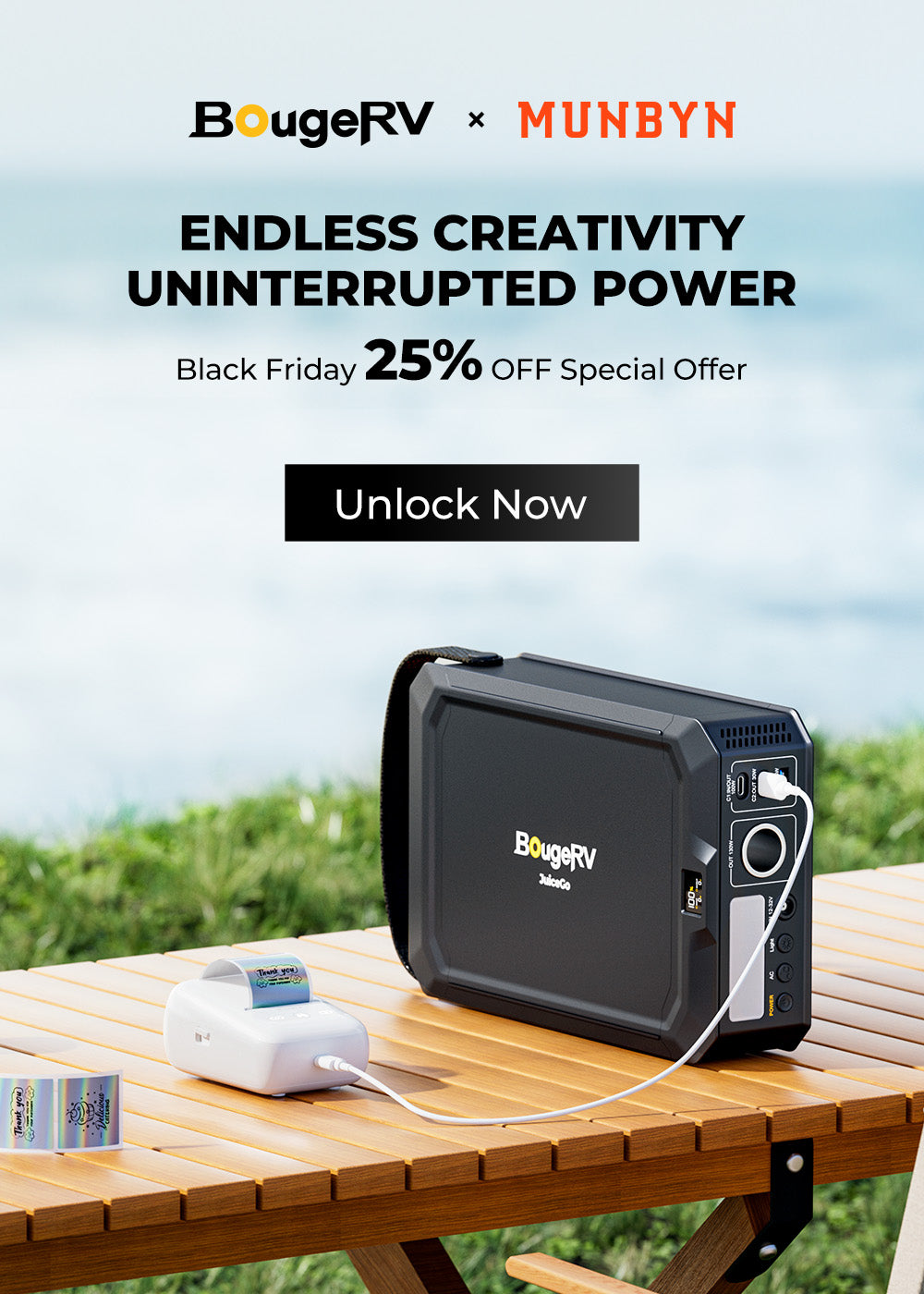 MUNBYN® Official: Thermal Label Printer and Shipping Labels