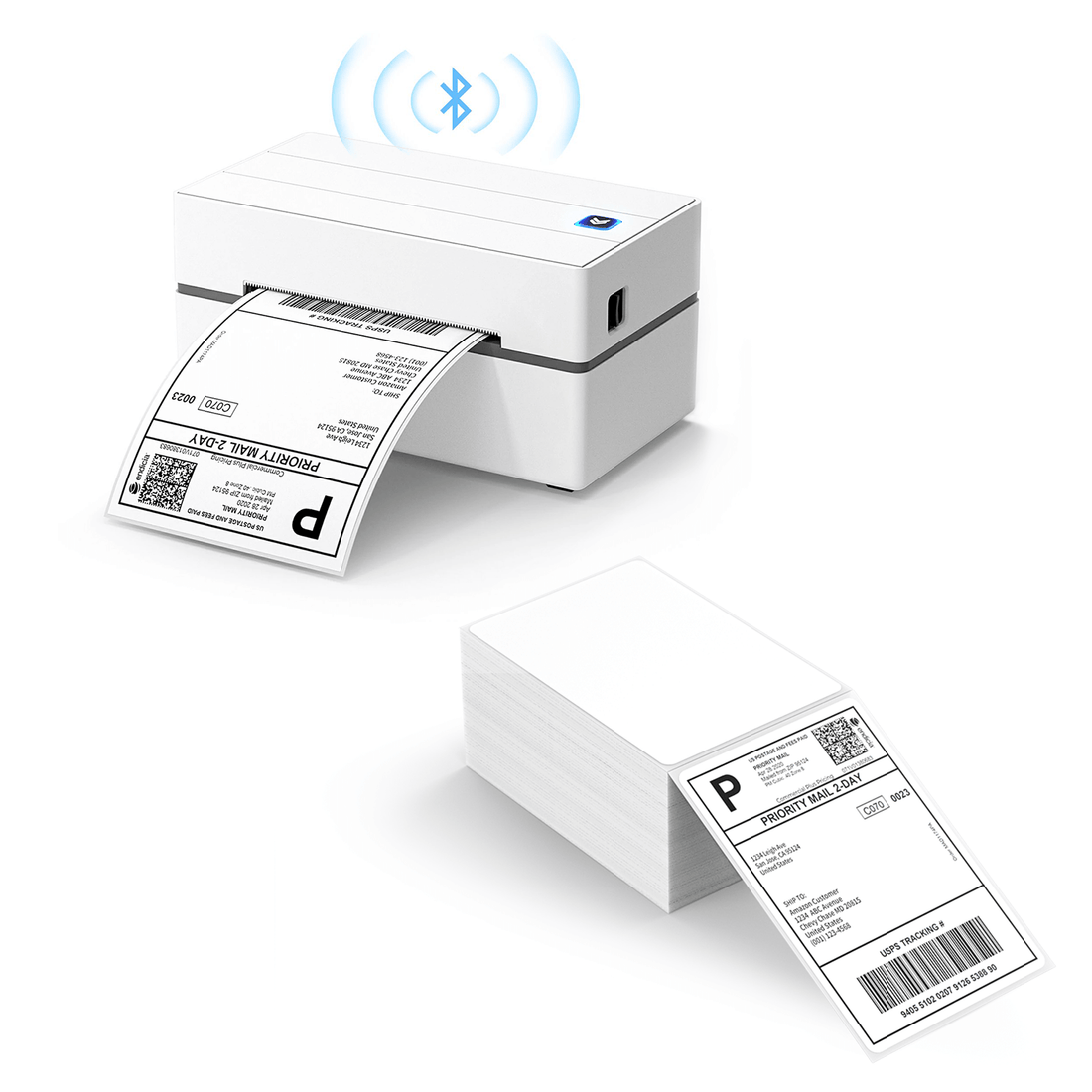 Munbyn P130b Bluetooth Thermal Printer Kit