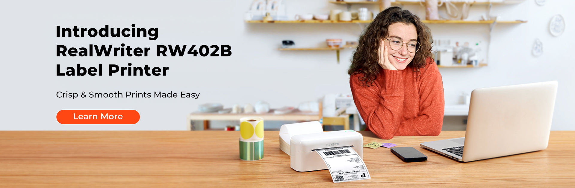 MUNBYN® Official: Thermal Label Printers and Shipping Labels – MUNBYN