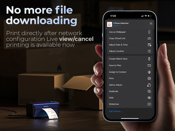 MUNBYN AirPrint Label Printer RW401AP