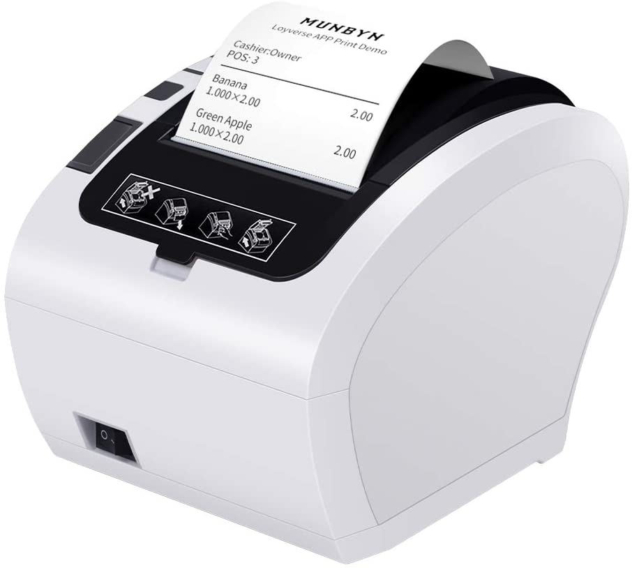 MUNBYN ITPP047 Bluetooth Thermal 80mm POS Printer – MUNBYN